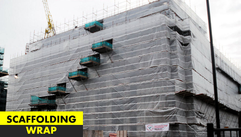 Poly Punched – Scaffold Wrapping - ALCO - Construction Covers