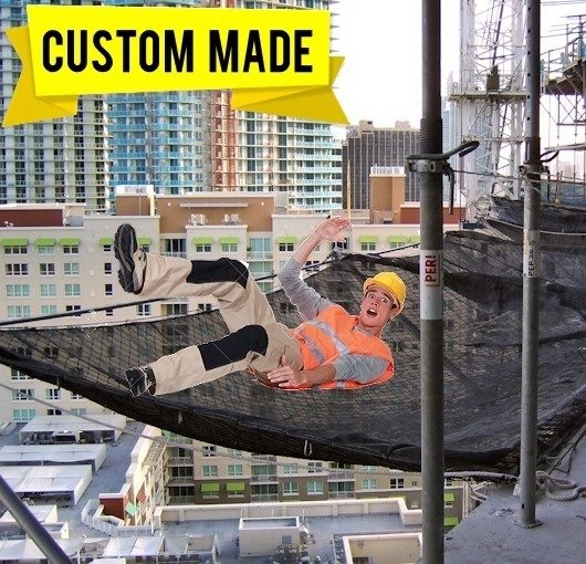 Drop Netting | Construction Nets for Bridges and Buildings | Custom Made